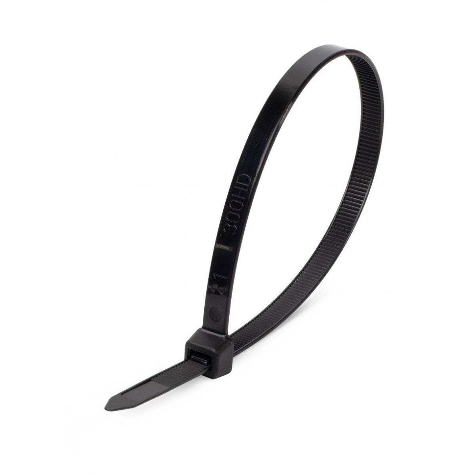 Стяжка нейлоновая КСС 4x300 (черн) (100шт) Fortisflex 49413 - выгодная ...